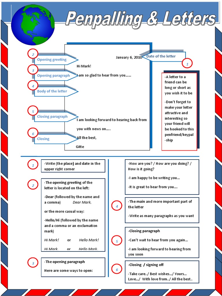 How to Write a Friendly Letter | PDF | Writing | Language Mechanics