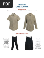 Pathfinder-Insignia and Uniform | PDF | Blouse | Military Uniforms