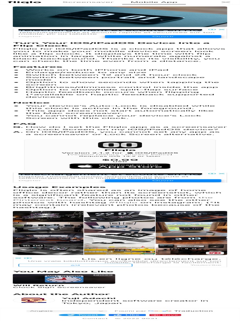 Fliqlo - Mobile App | PDF | Ios | Mobile App