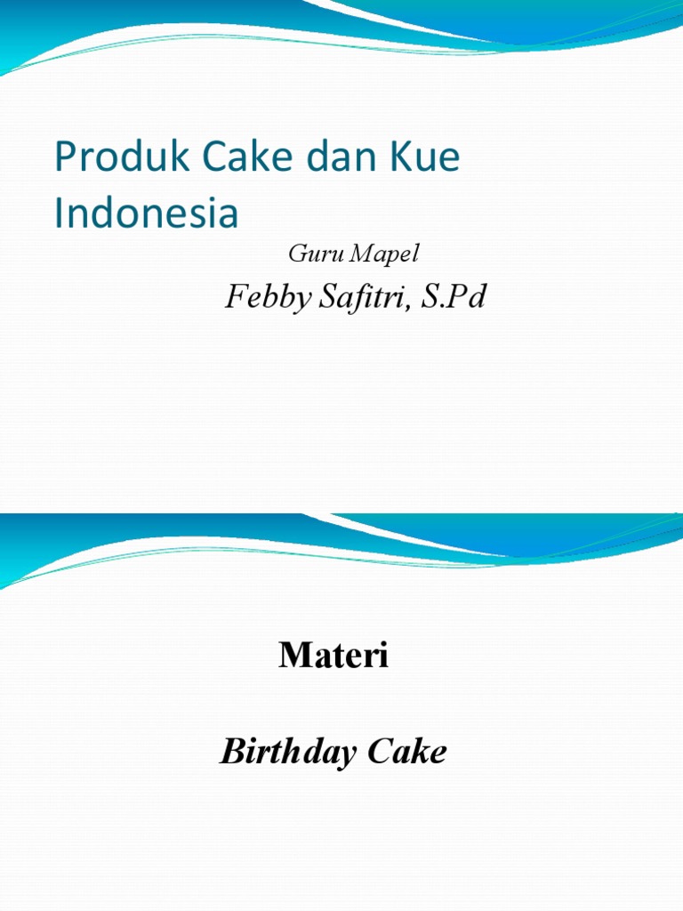 Birthday Cake | PDF