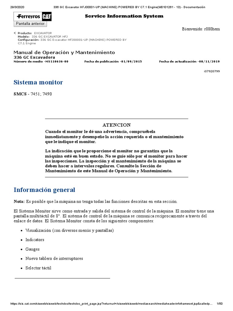 Sistema Monito Hex GC | PDF | Monitor de computadora | Software