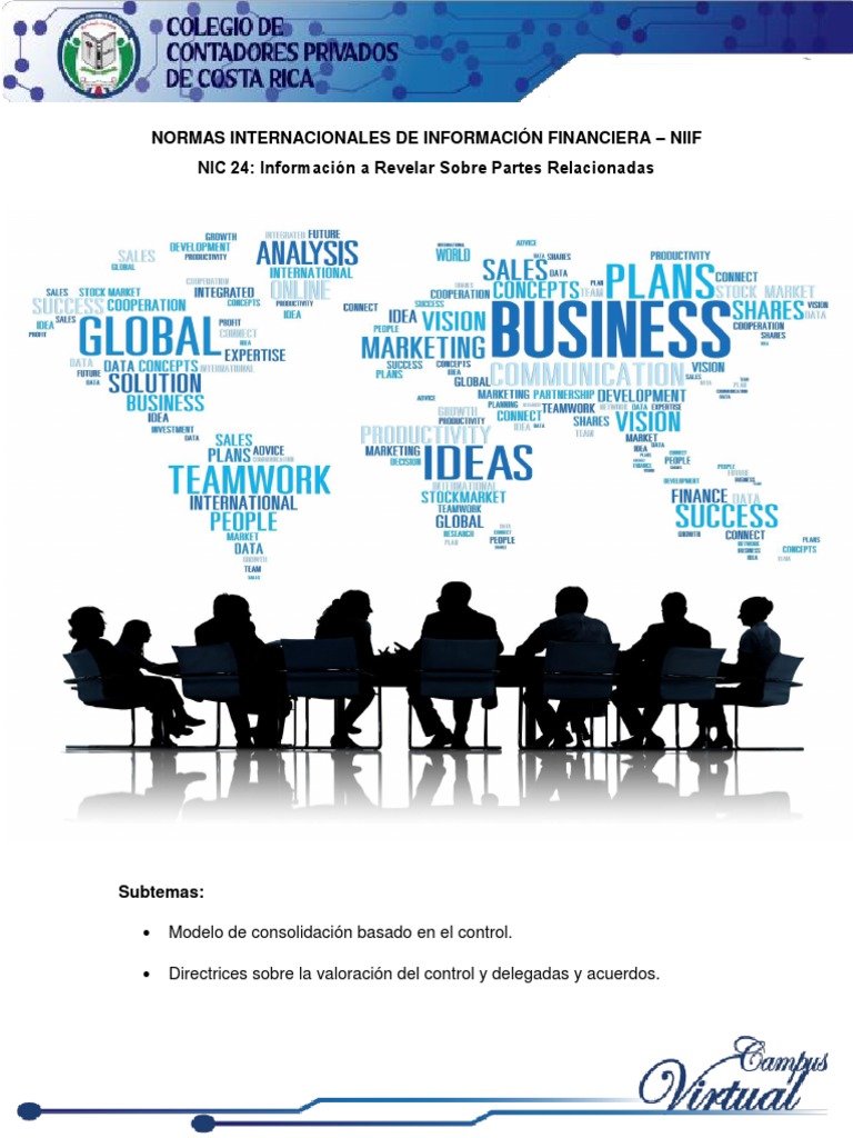Normas Internacionales de Información Financiera - Niif NIC 24 ...
