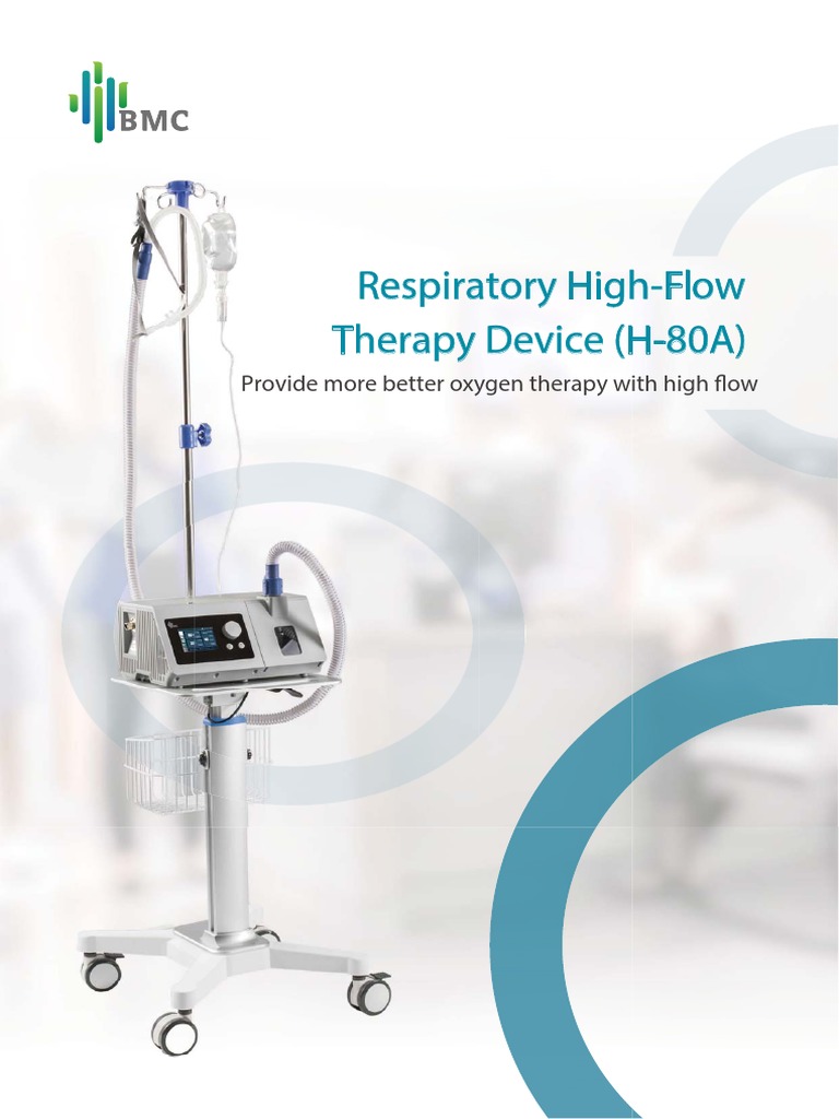 Respiratory High-Flow Therapy Device (H-80A) | Download Free PDF ...