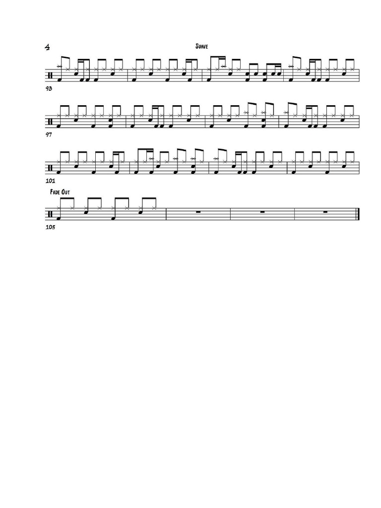 Suave - Luis Miguel - Transcripcion Matias Petersen 4 | PDF