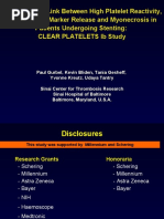 Antiplatelet Drug Comparison Chart (Asa-Clopi-Prasu-Tica) | PDF ...