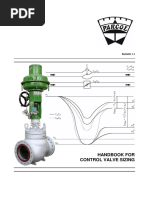 Control Valve Sizing Spreadsheet | PDF | Flow Measurement | Valve