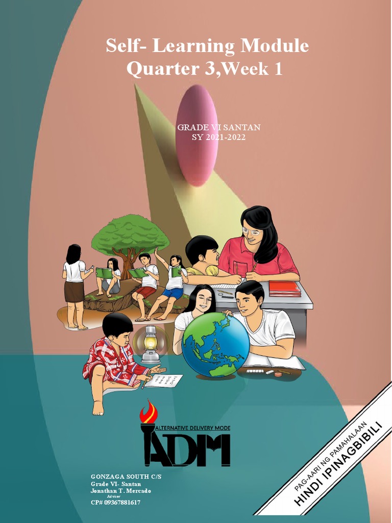 Self-Learning Module Quarter 3,: Week 1 | PDF