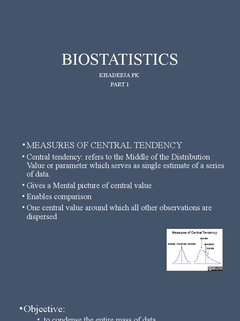 BIOSTATISTICS | PDF | Mean | Standard Deviation