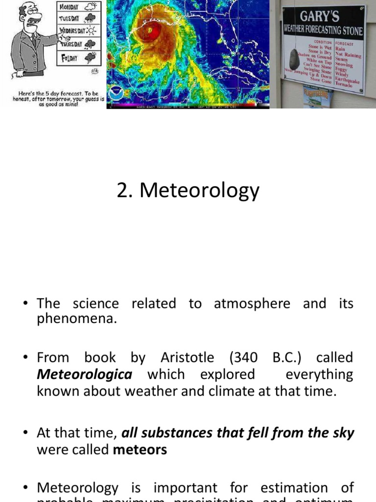 2 Meteorology | PDF | Atmosphere Of Earth | Humidity