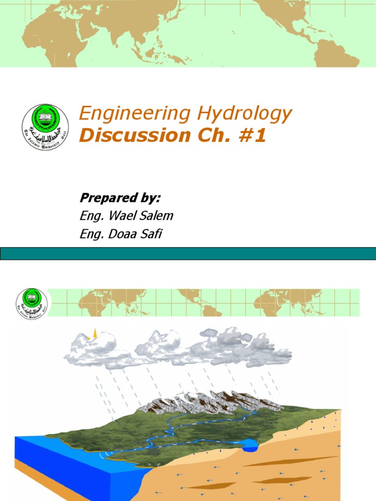 Engineering Hydrology: Discussion Ch. #1 | PDF