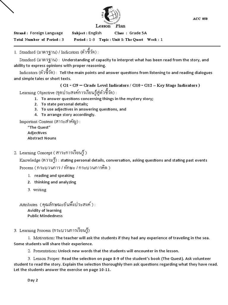 Exploring the Water Cycle: A Three-Part Lesson Plan for 5th Grade ...