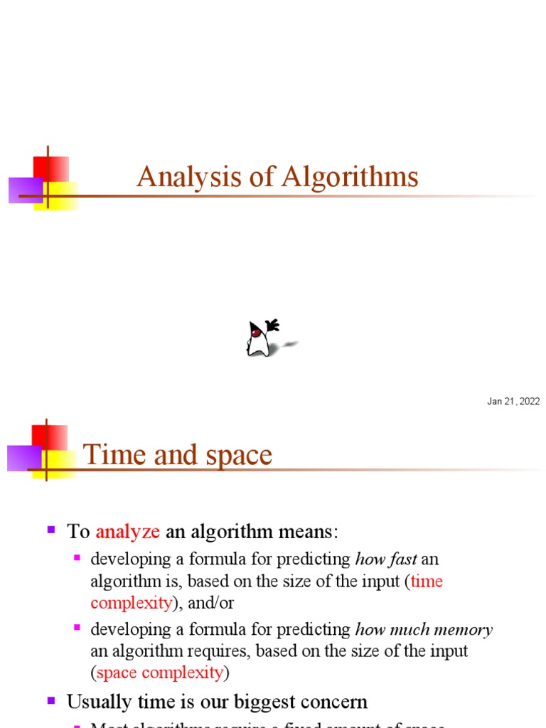 Analysis Of Algorithms Pdf Time Complexity Array Data Structure