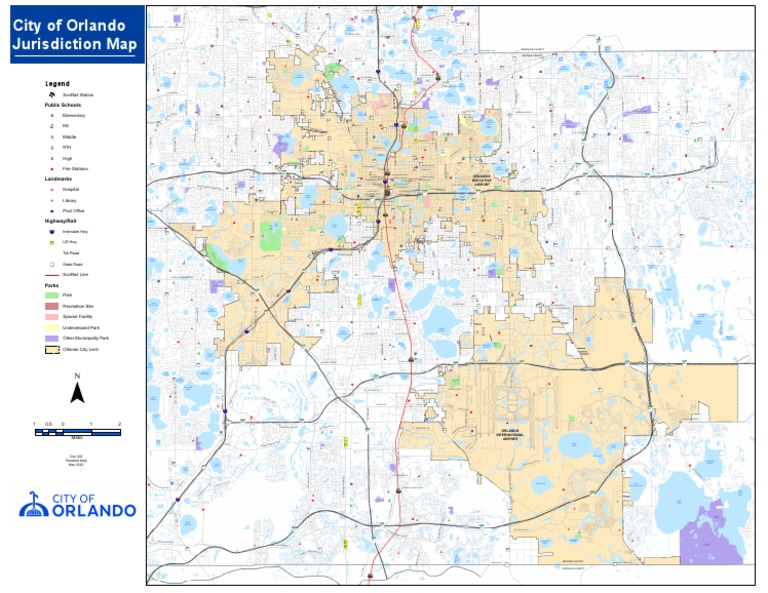 City of ORLANDO Jurisdiction Map34x44 | PDF