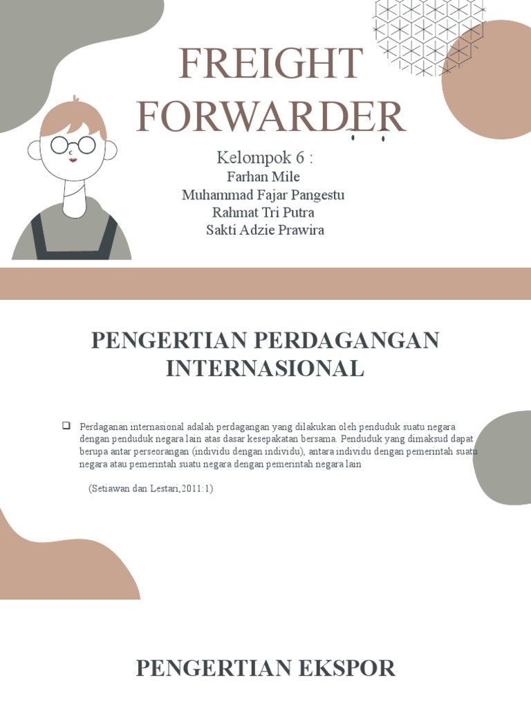Freight Forwarder | PDF