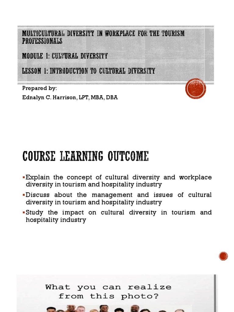Module, Lesson 1 | PDF | Multiculturalism | Cultural Diversity
