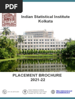 ISI Prospectus 2024 | PDF | Science