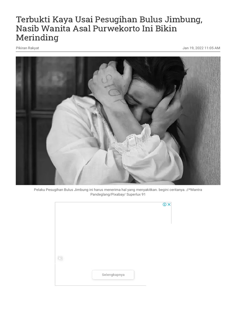 Terbukti Kaya Usai Pesugihan Bulus Jimbung, Nasib Wanita Asal Pu | PDF