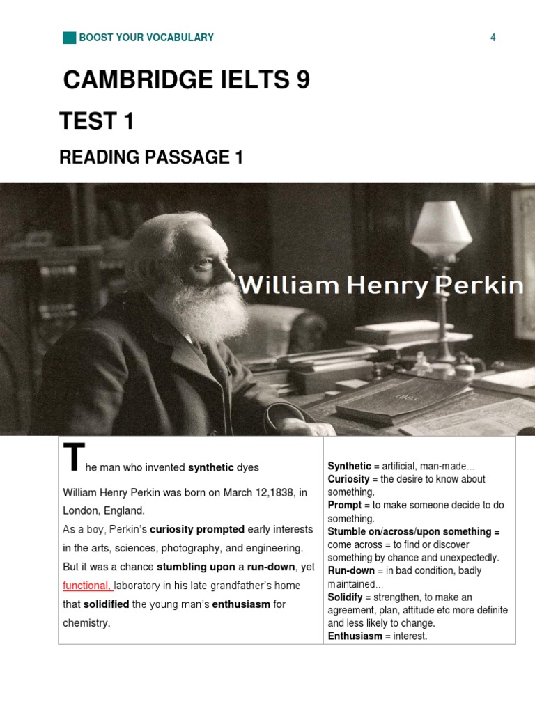 Cambridge Ielts 9: Test 1 | PDF | Autism Spectrum | Autism