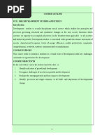 Introduction to Development Studies Notes | PDF | Gross Domestic ...