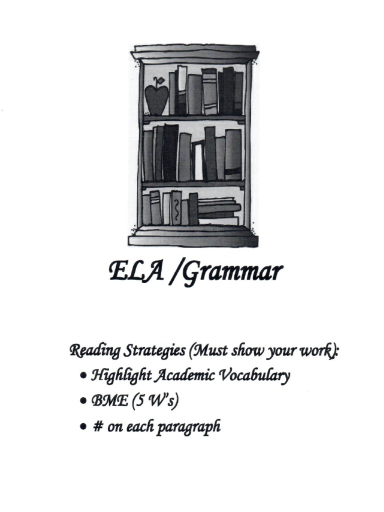 8th Grade Grammar | PDF