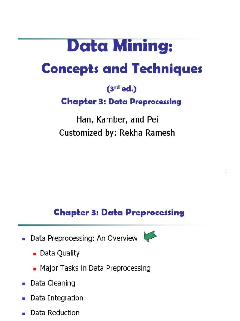 Preprocessing Techniques | PDF | Regression Analysis | Correlation And Dependence