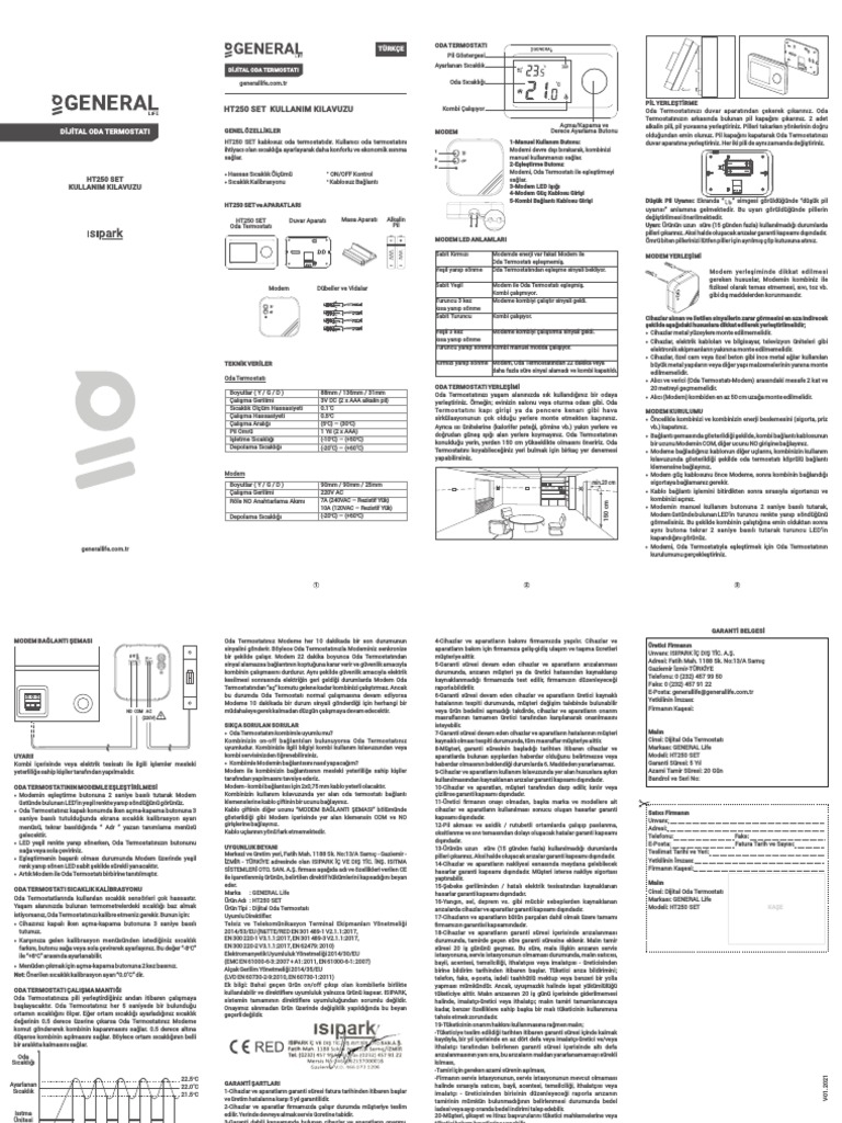 HT 250 Set | PDF