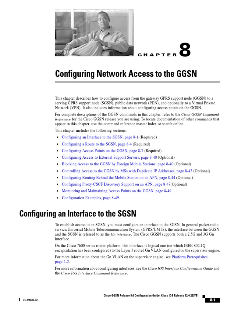 GGSN Network Access Configuration Guide | PDF | Ip Address | Computer ...