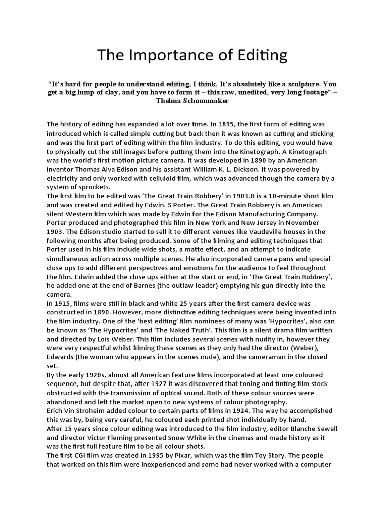 1500 Word Article | PDF | Pulp Fiction | Martin Scorsese