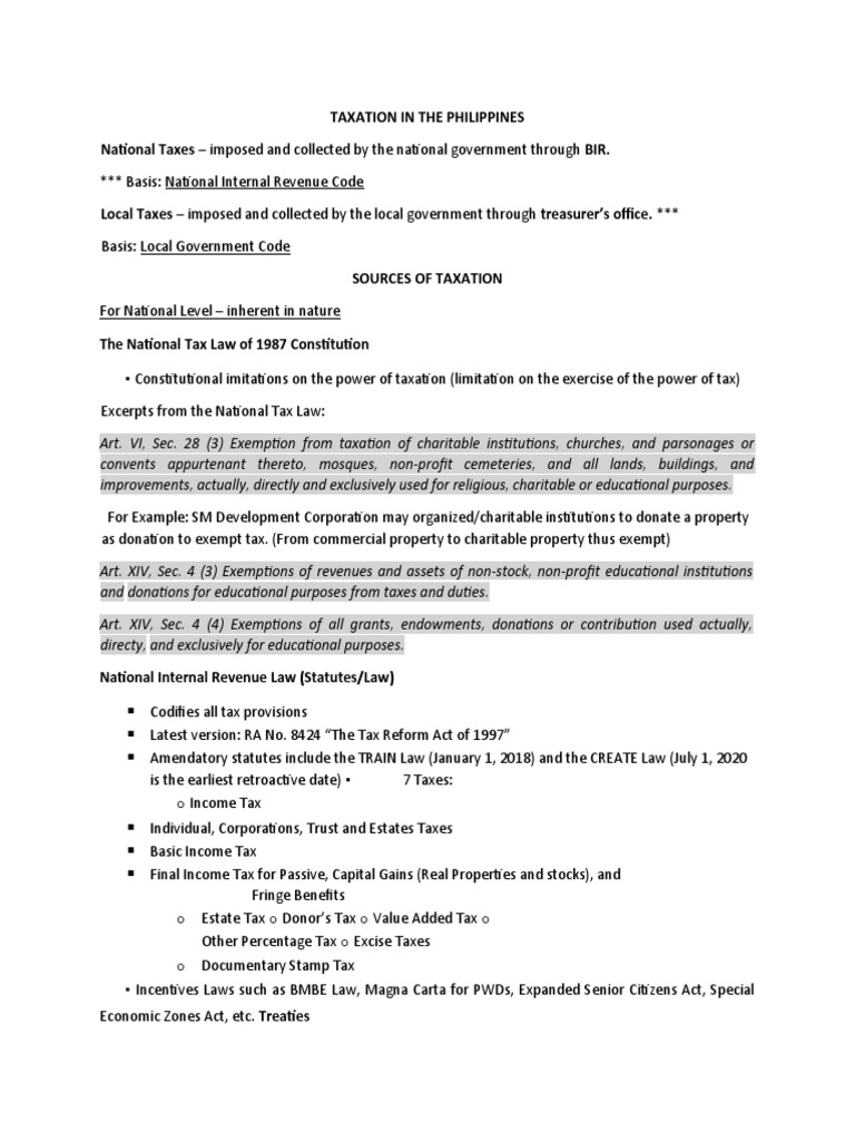 Tax Framework | PDF | Taxes | Taxation In The United States