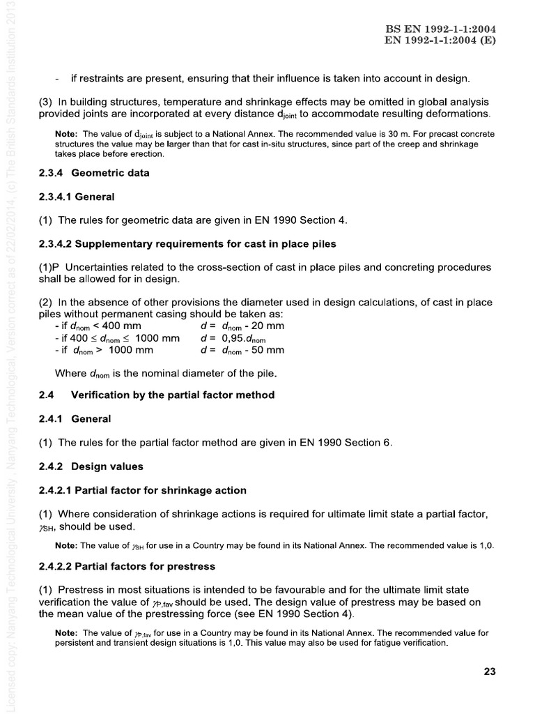 BS EN 1991-1-1 Pg27 | PDF