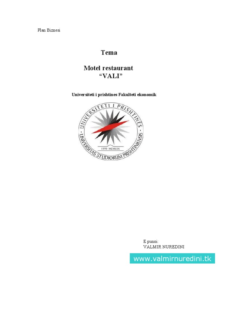 Plan Biznesi | PDF