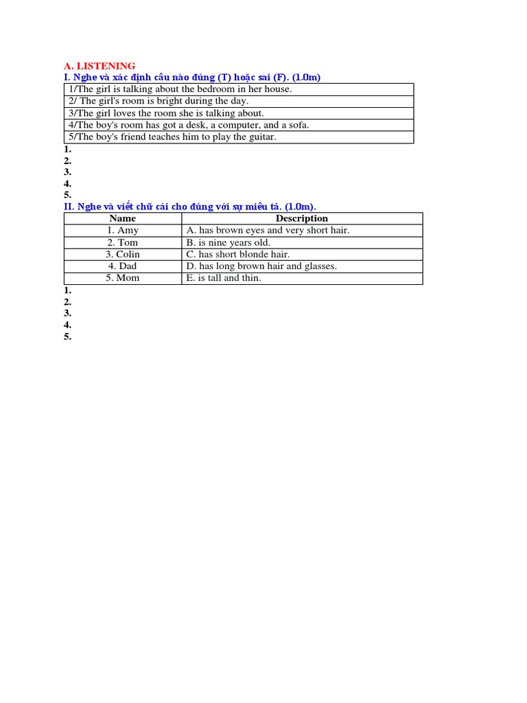 Analyzing Listening, Phonetics, Vocabulary, Grammar, Reading, and ...