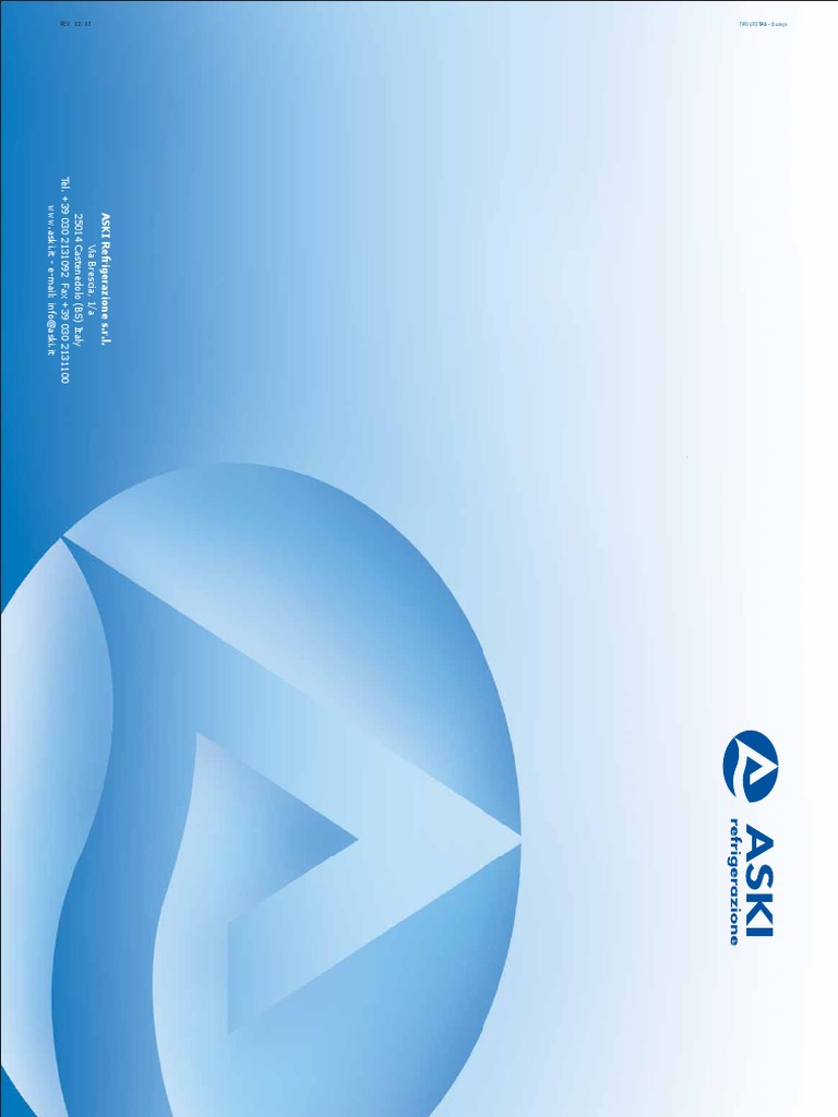 ASKI Refrigerazione S.R.L. | PDF