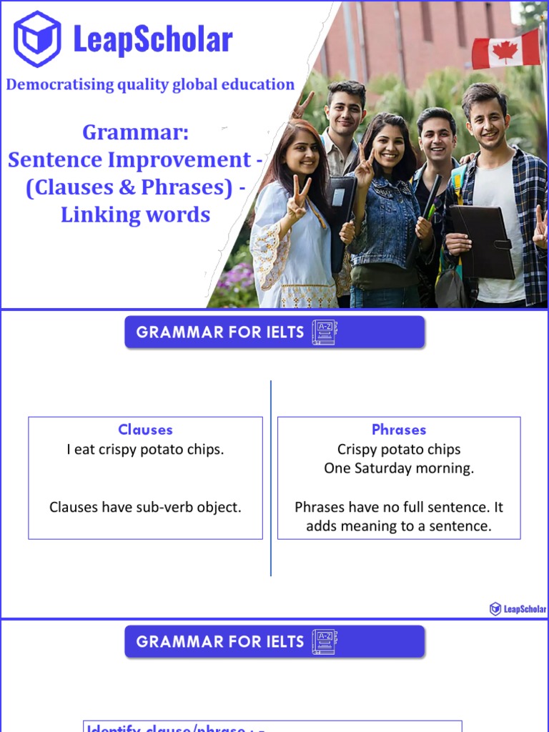 Complex Sentence Linkers Explained | PDF | Phrase | Public Transport