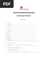 Valmo Franchise Form | PDF