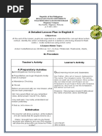 5As Detailed Lesson Plan Format | PDF