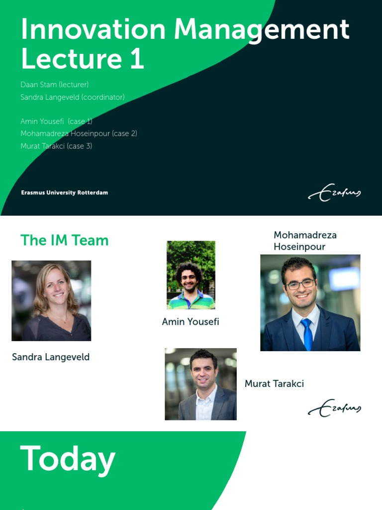 An Introduction to Innovation Management Concepts and the Structure of ...