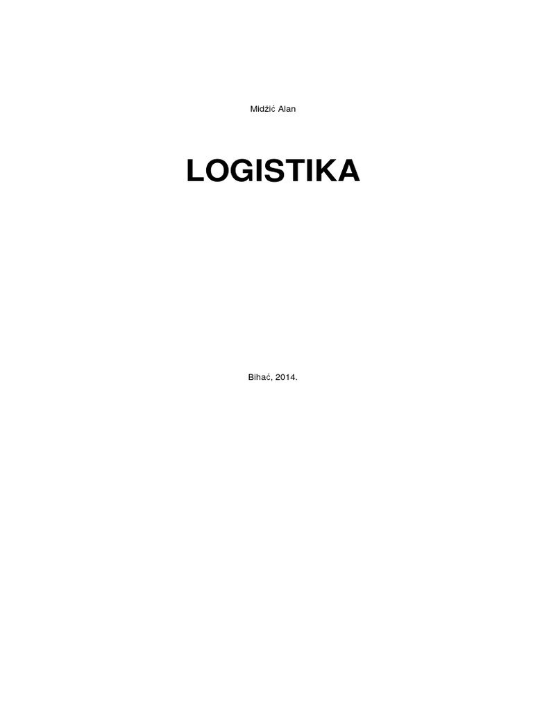 Logistika | PDF