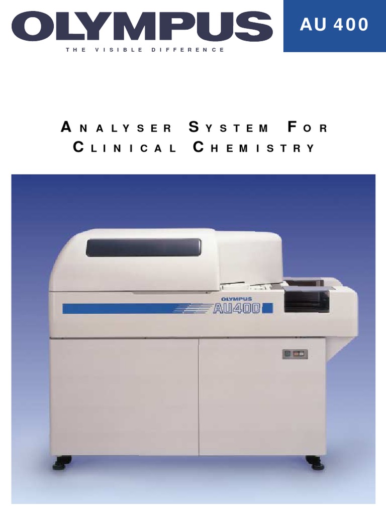 Olympus AU400 | PDF | Assay