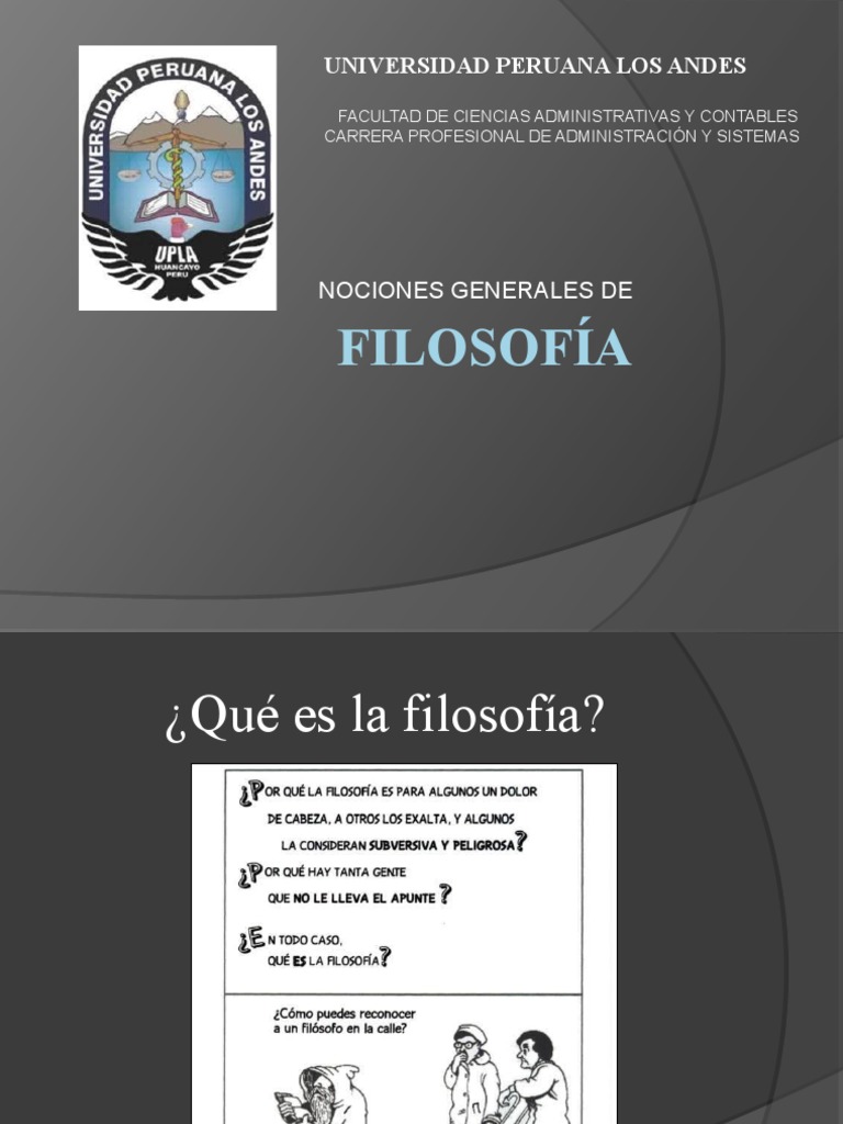Nociones Generales de la Filosofía | PDF | Conocimiento | Realidad
