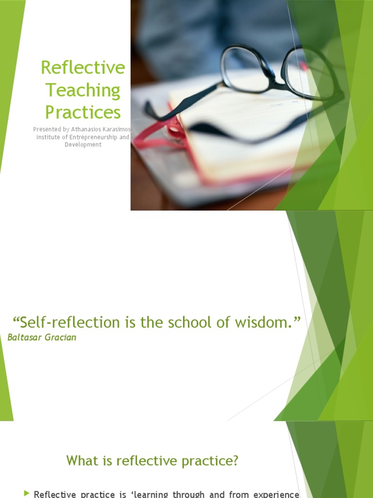 Reflective Teaching Practices | PDF
