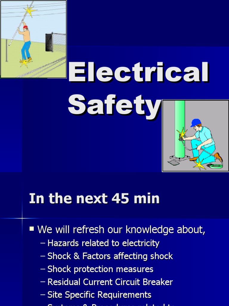 Electrical Safety Package - MN | PDF | Fuse (Electrical) | Electricity