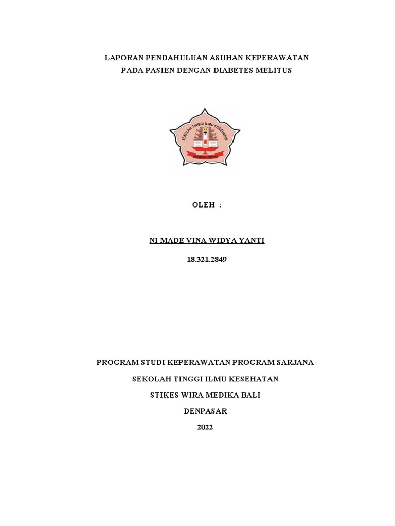 LP DM - Ni Made Vina Widya Yanti | PDF | Kesehatan Holistik