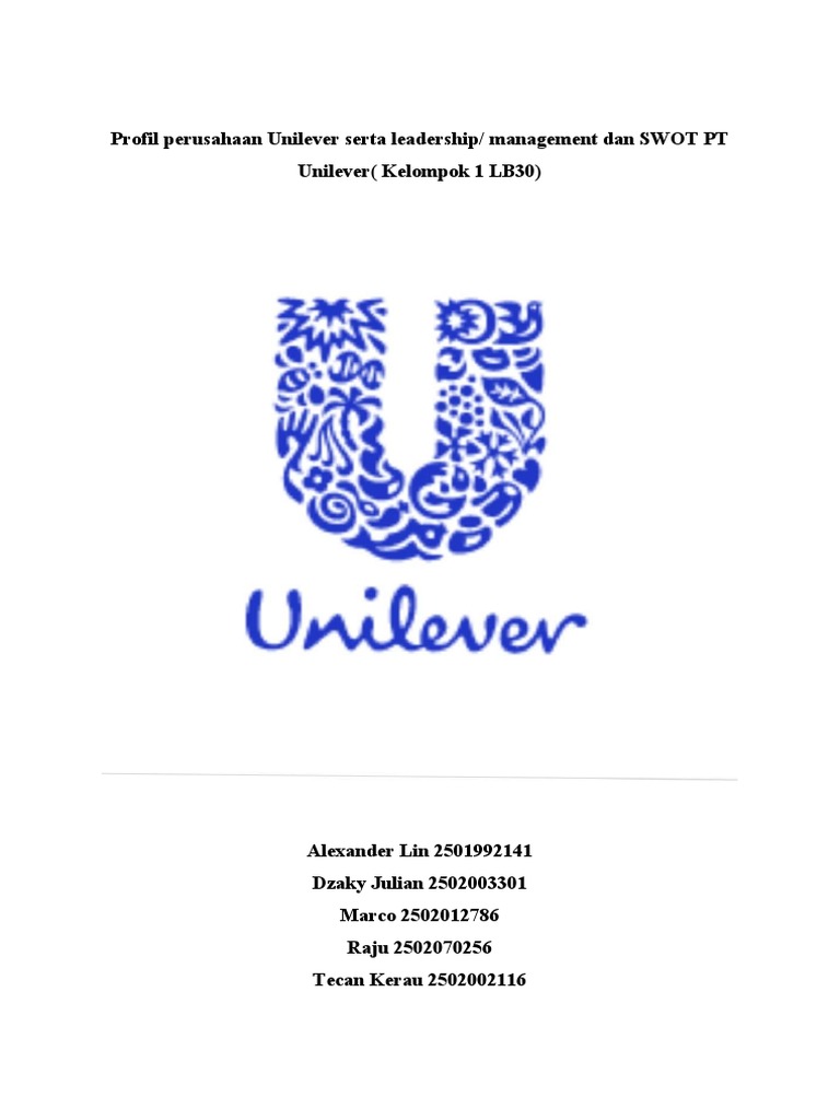Lb30kelompok1 Unilever | PDF | Bisnis