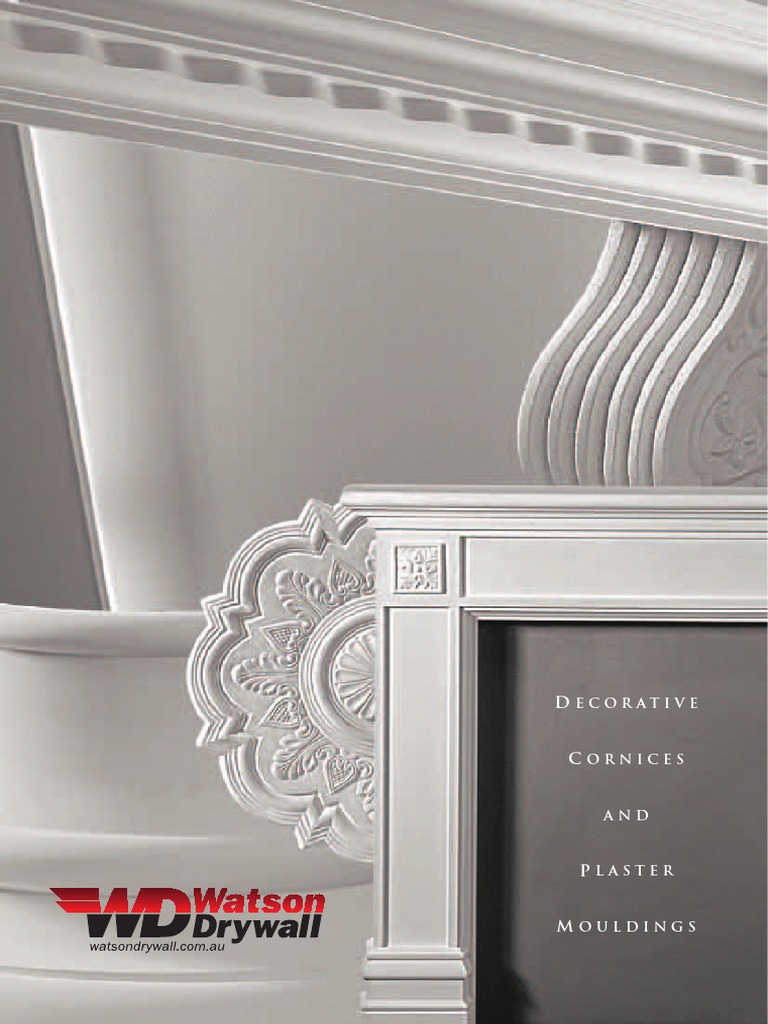 Watson Drywall Decorative Cornice | PDF | Building | Components