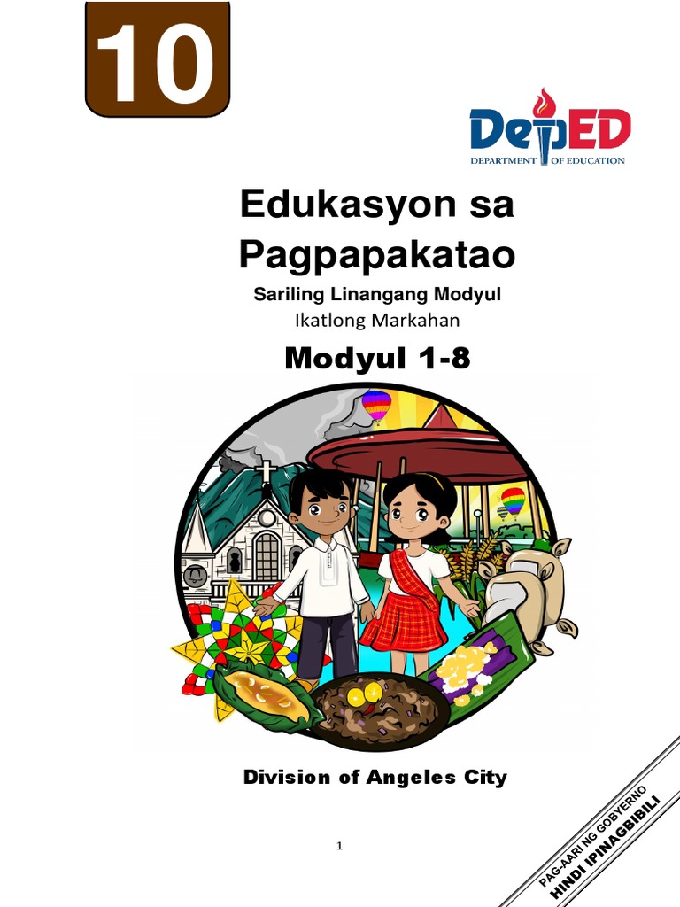 EsP10-Modules Q3W1-8 (56pages) | PDF