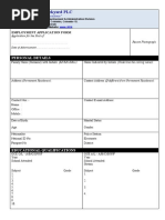 Msunduzi Application Form | PDF | Driver's License | Justice