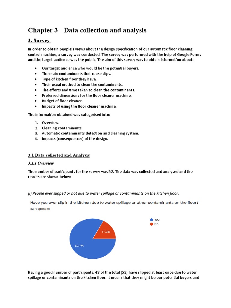 Chapter 3 Data Collection and Analysis | PDF | Flooring | Tile