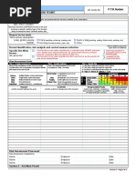 Hot Work Risk Assessment and Permit | PDF | Fires | Risk Assessment