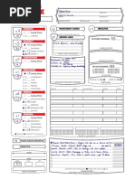 SW5e - Character Sheet | PDF